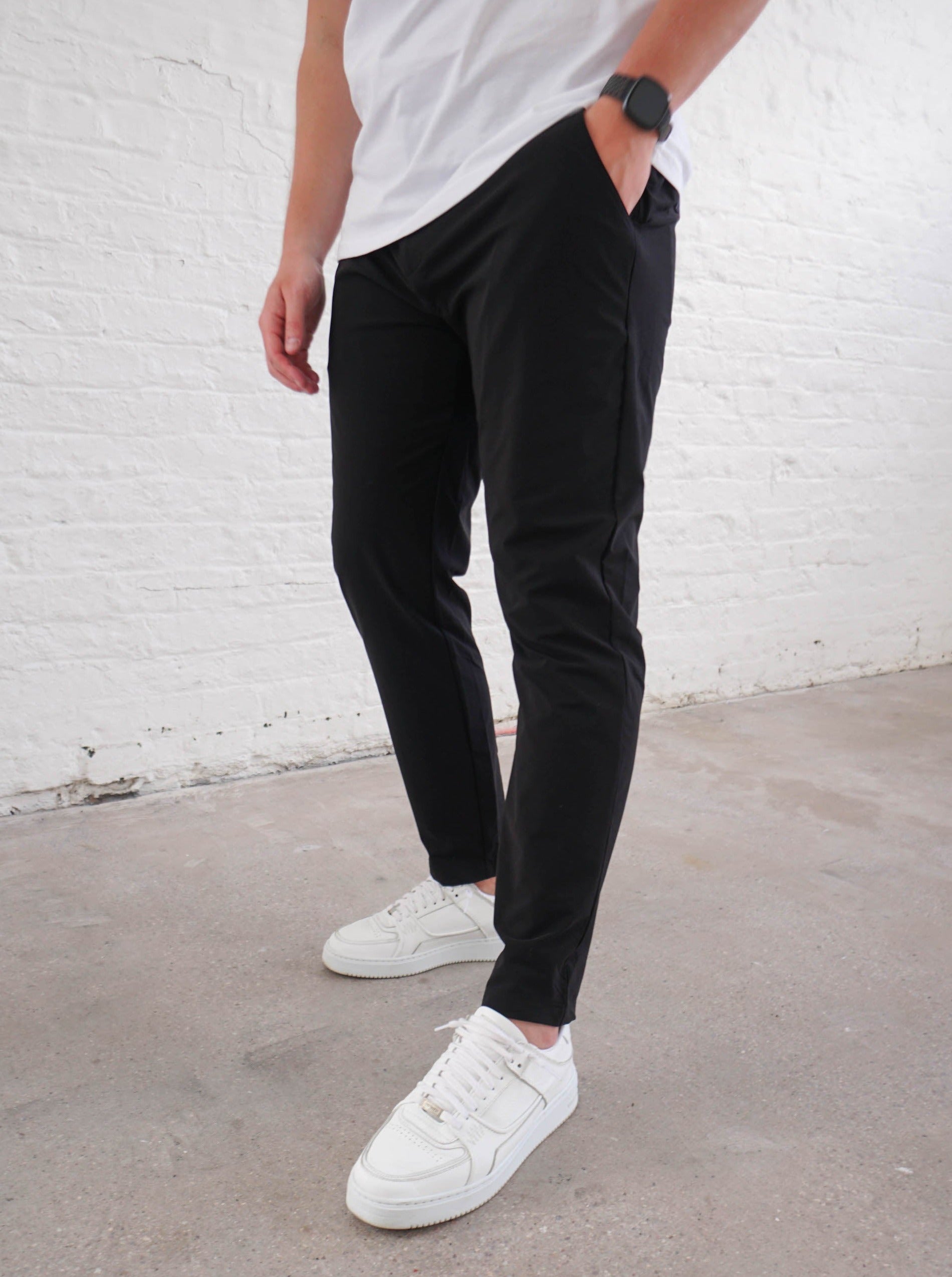 Smart Stretch Trouser In Black – Sulfit Clothing